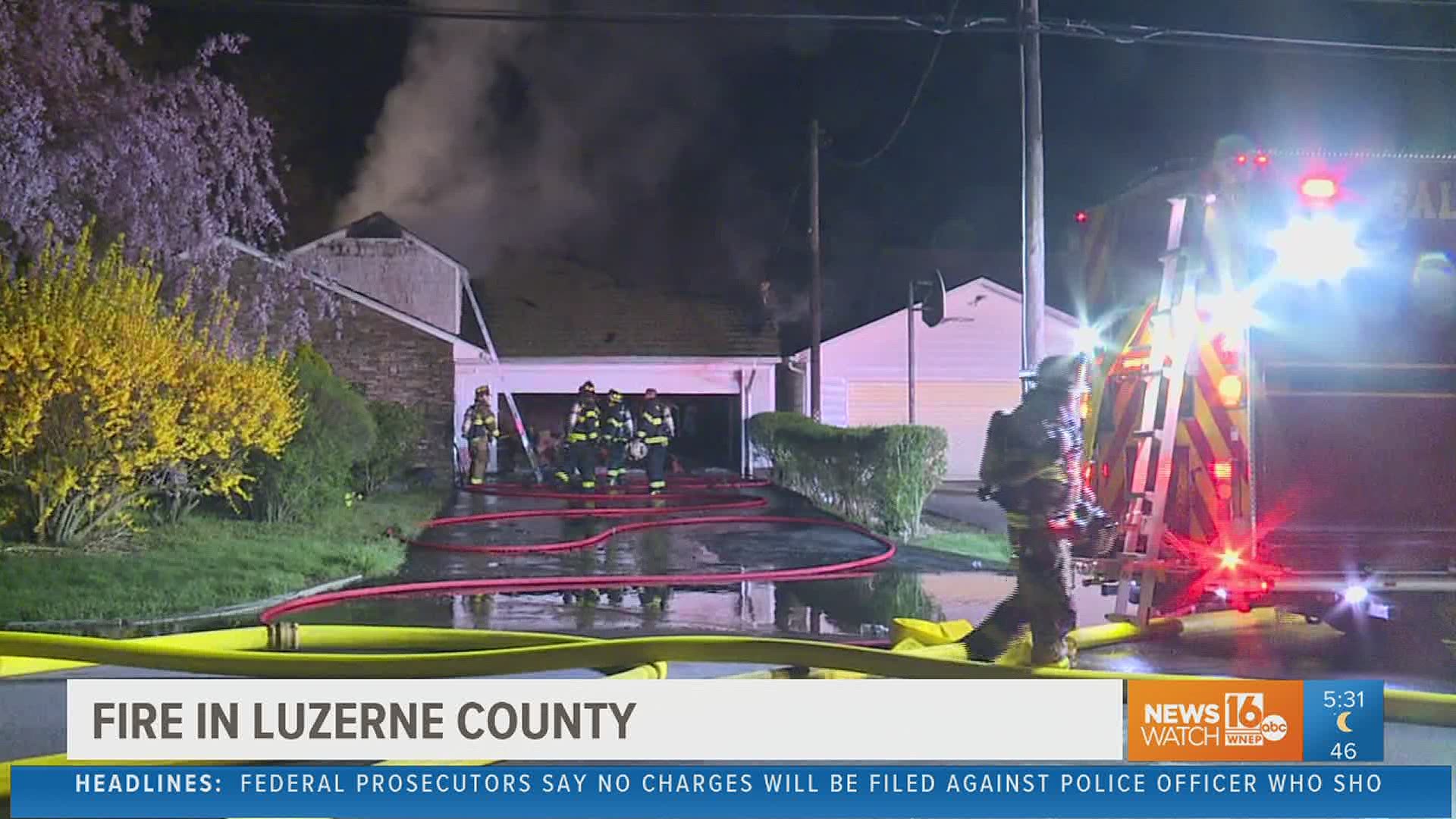 Fire damages house in Luzerne County | wnep.com