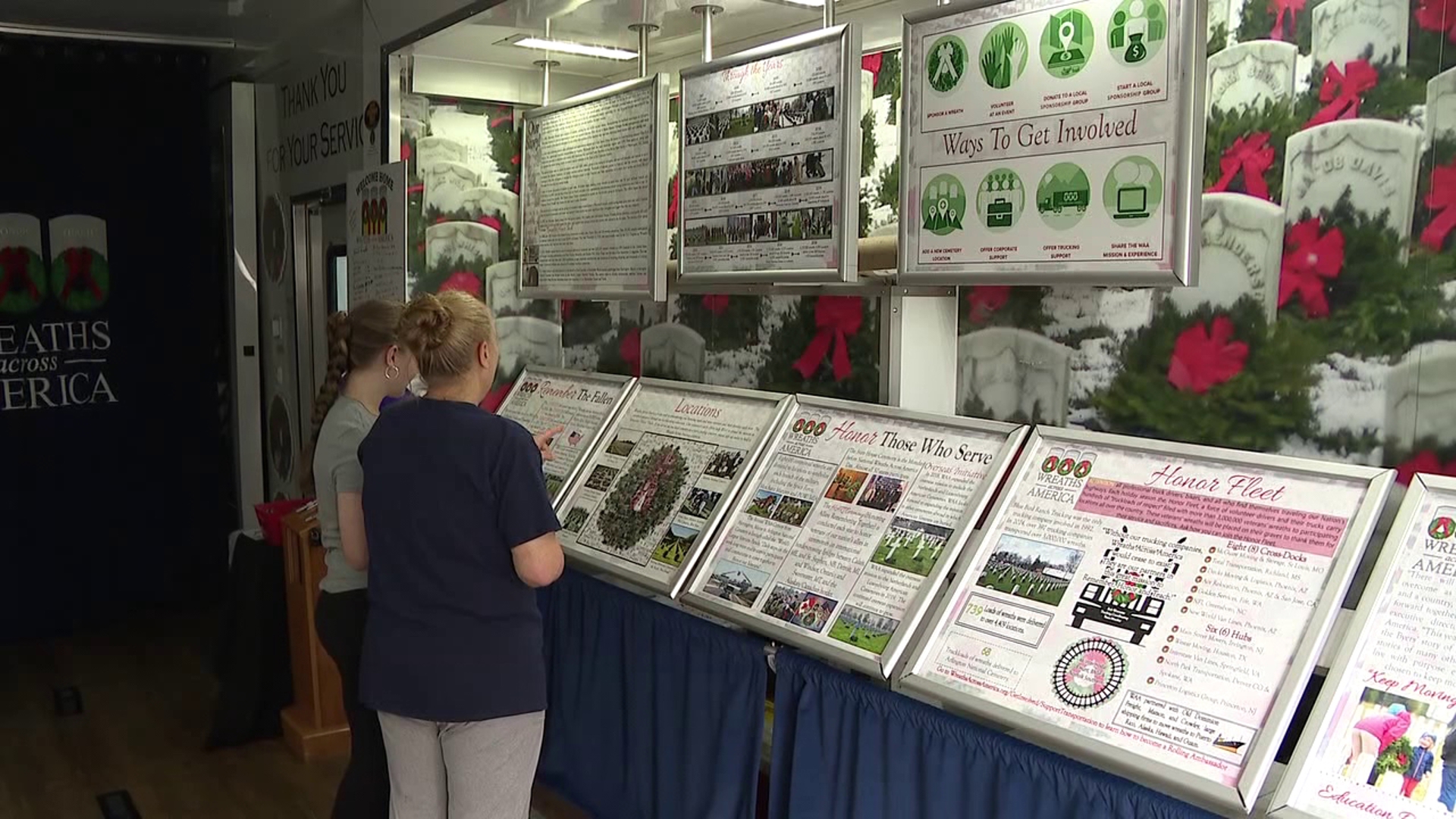 Wreaths Across America's mobile exhibit stops in Northumberland County ...