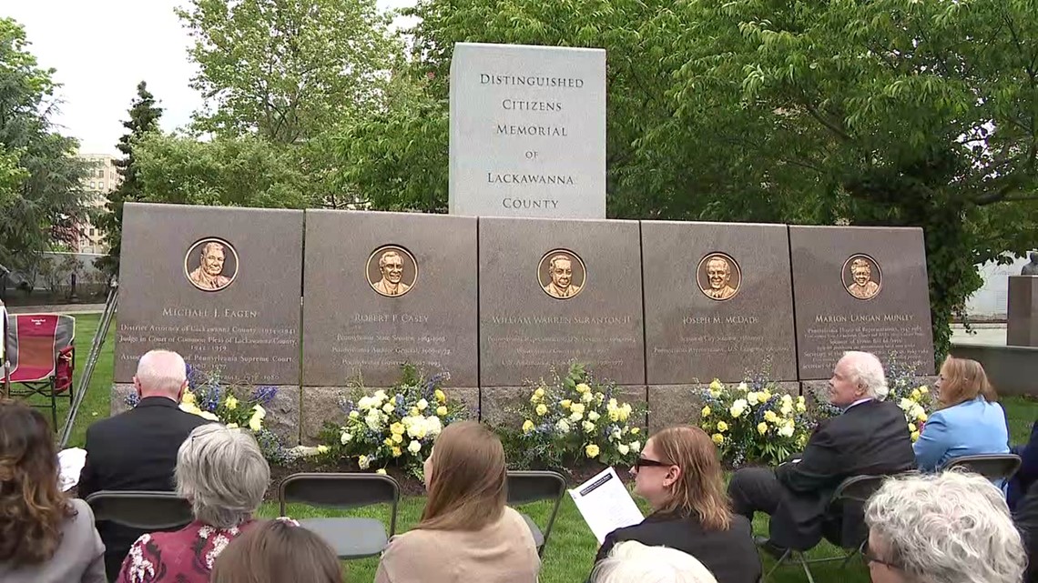 Michael Eagen honored on Scranton monument | wnep.com