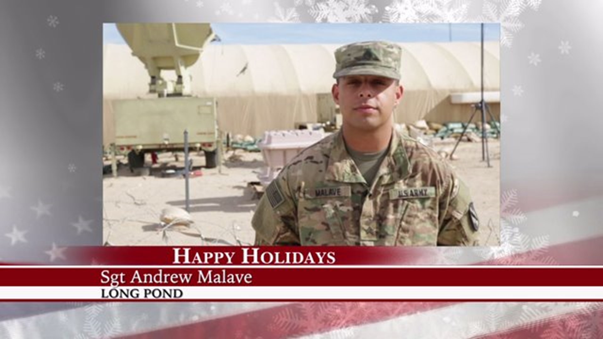 Military Greeting: Sgt Andrew Malave | wnep.com