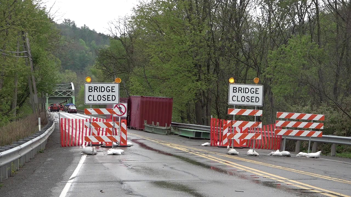 Businesses and community members affected by bridge closure in Bradford ...