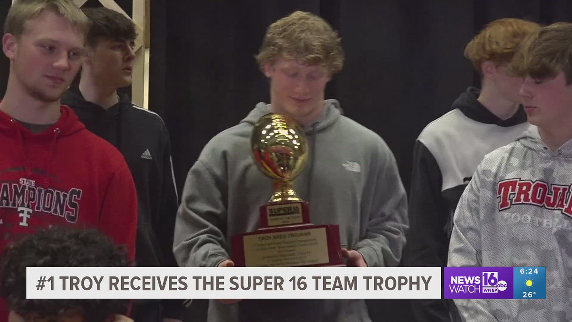 Troy Trojans football Super 16 #1 Team | wnep.com