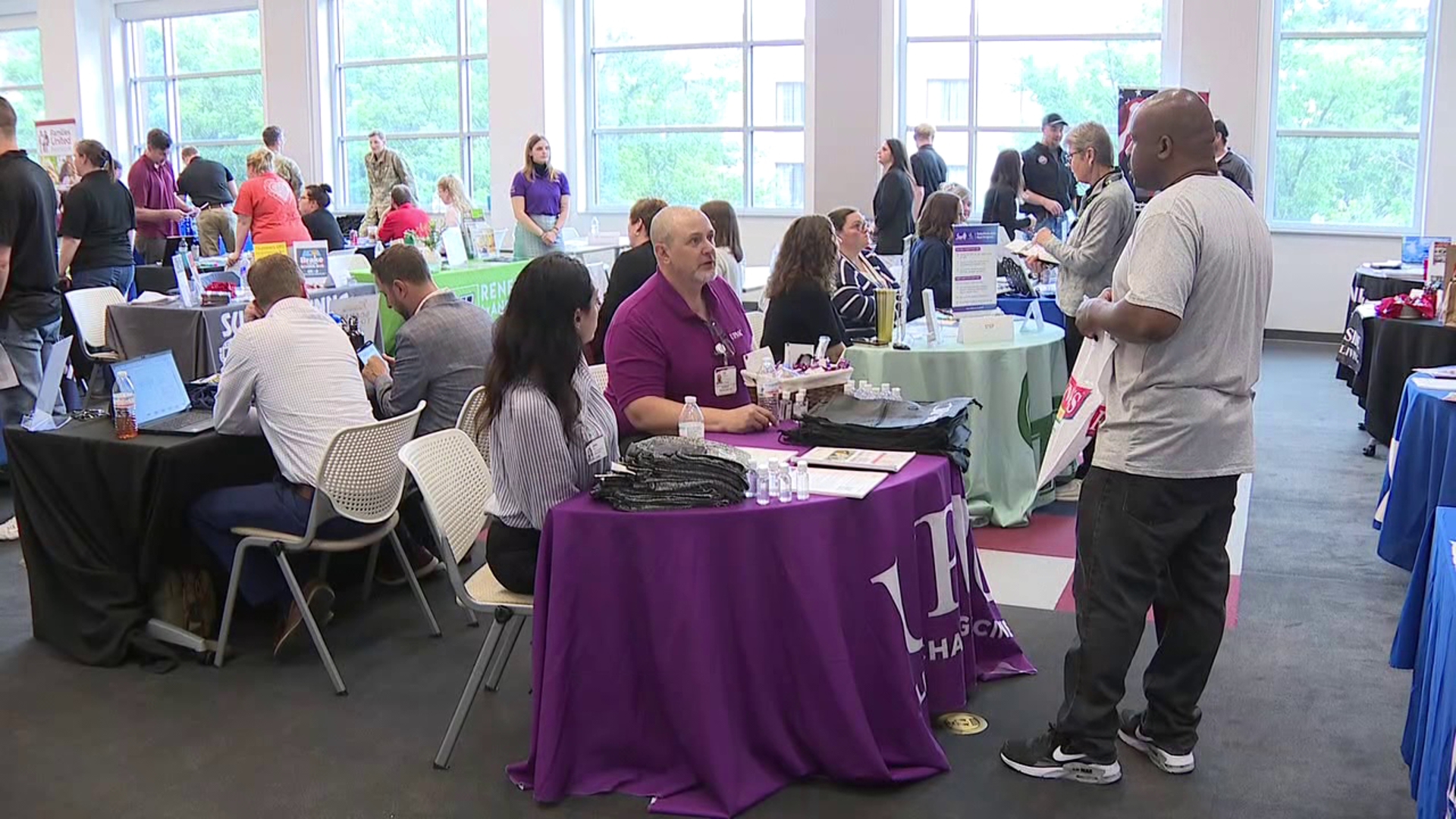 Job seekers explore opportunities at Williamsport career fair | wnep.com