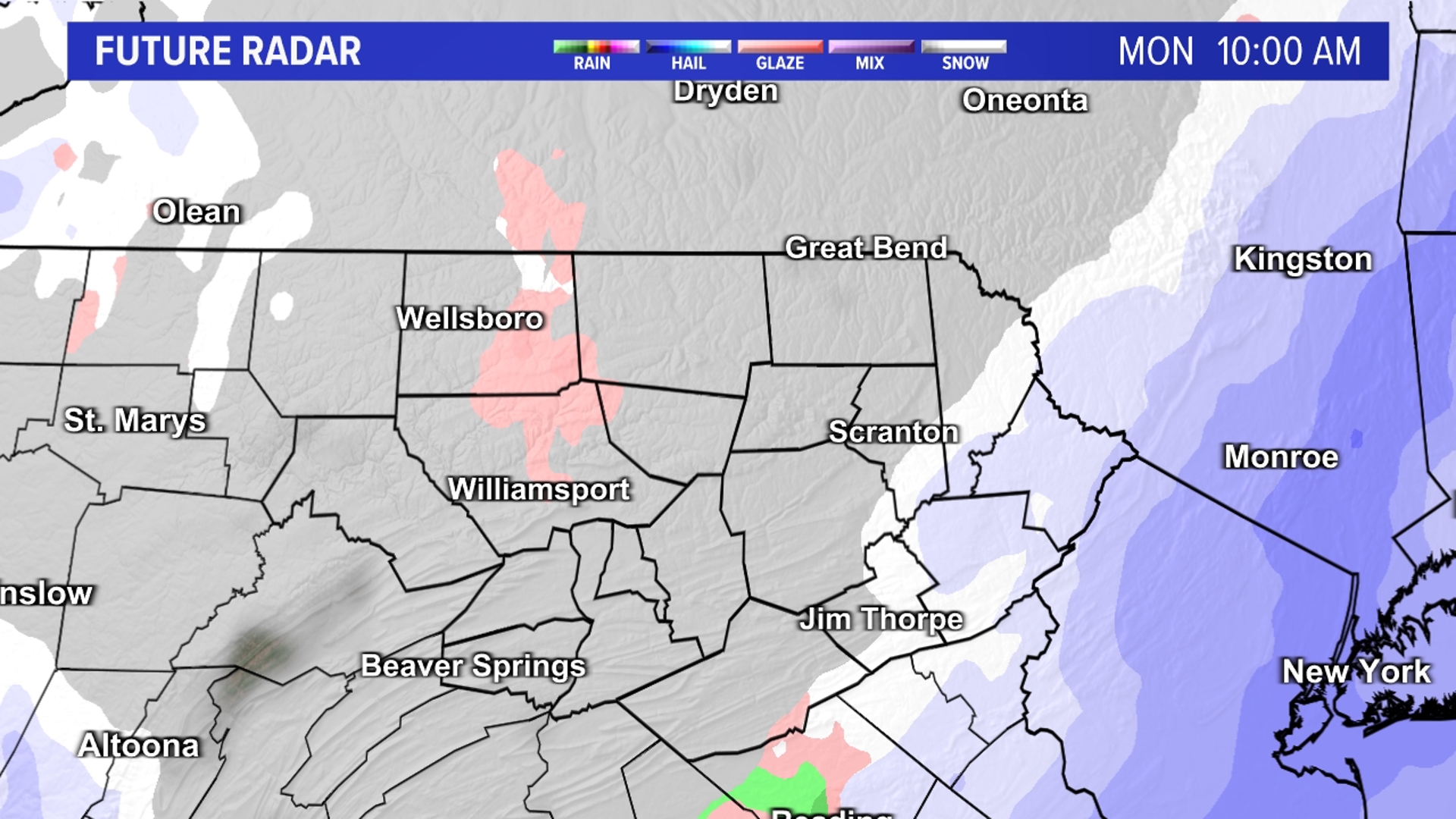 Nor'easter brings blizzard-like conditions | Weather Impact Alert ...