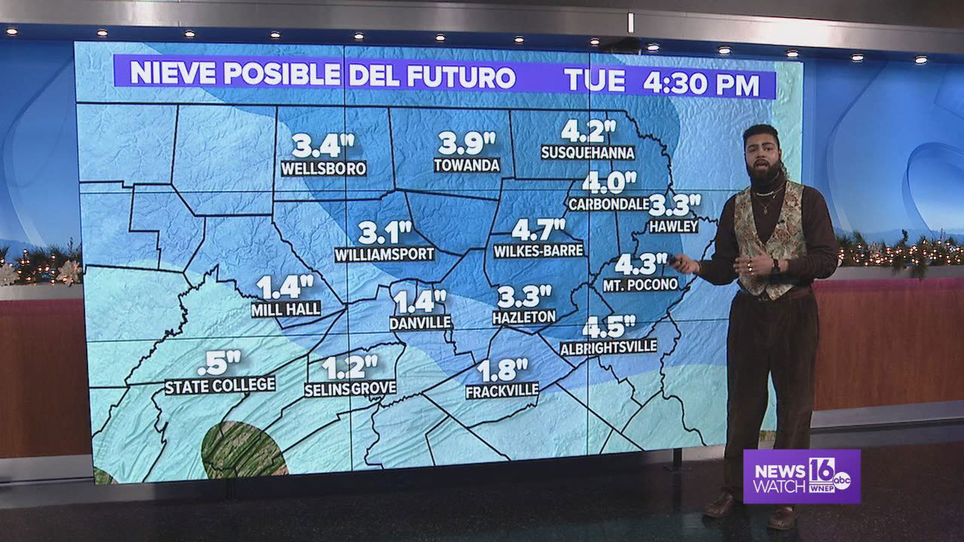 Pronóstico para la semana del 22 - 28 de diciembre | wnep.com