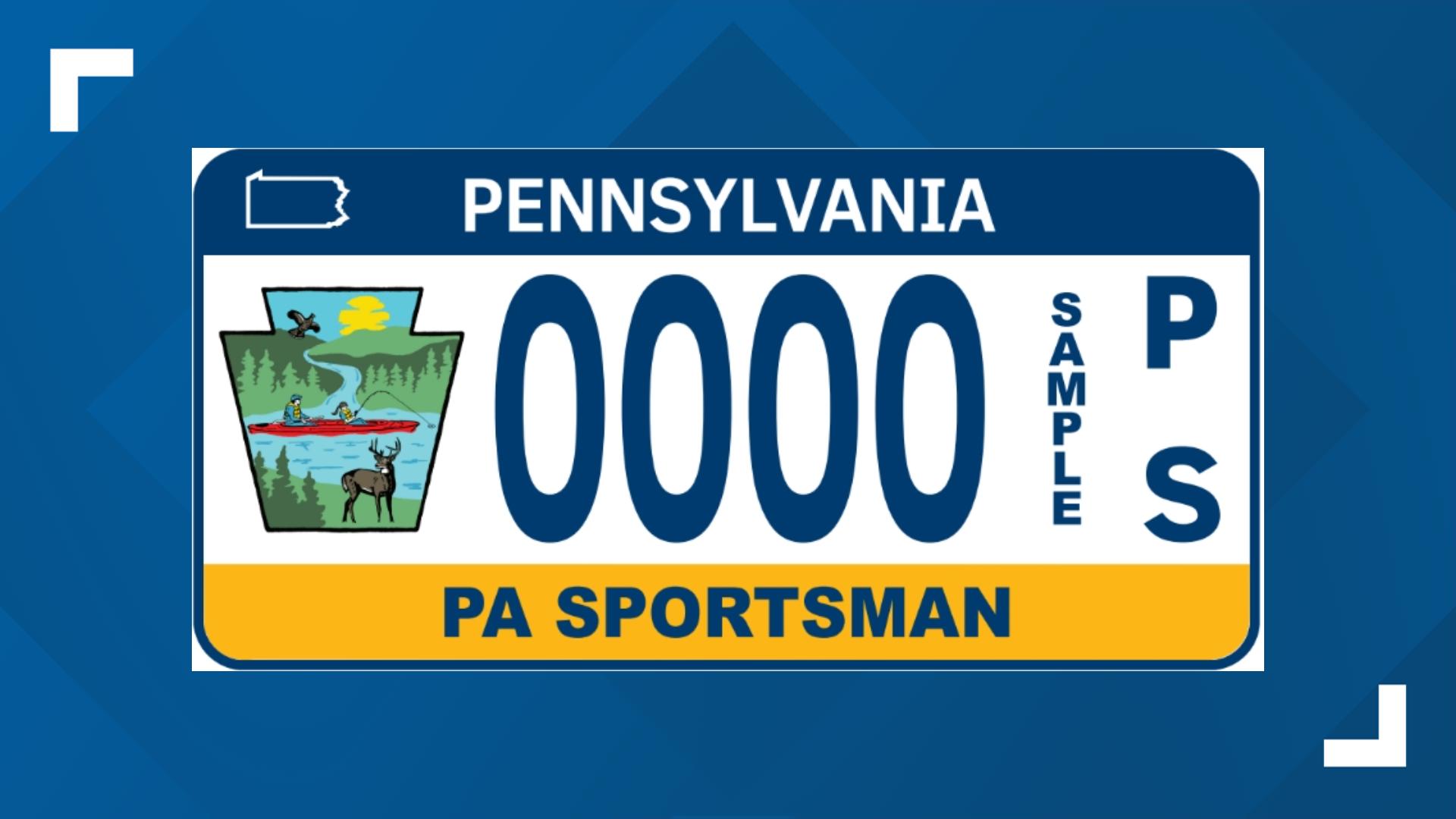 New Pennsylvania sportsman license plate released | wnep.com