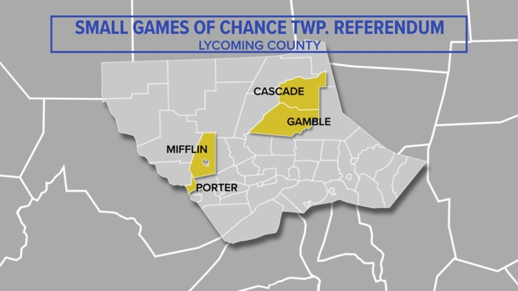 4 Lycoming Co. twp. to vote on small games of chance in May primary ...