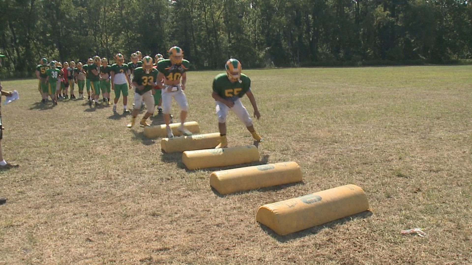The Hunsinger Brothers Share The Backfield Duties For Wyalusing ...