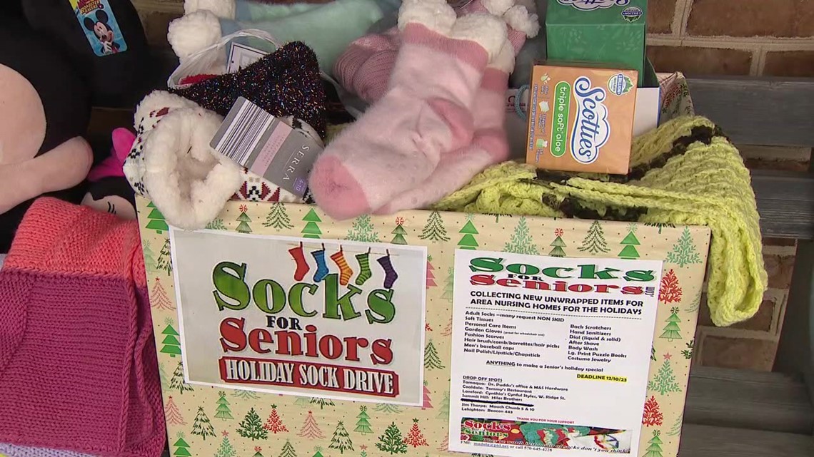 Socks for Seniors in Carbon, Schuylkill Counties | wnep.com