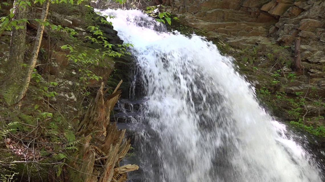 Springtime at Little Shickshinny Falls | On The Pennsylvania Road ...