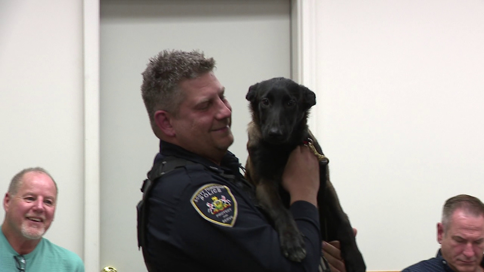 Mother of fallen officer gives Scott Township Police Department its ...