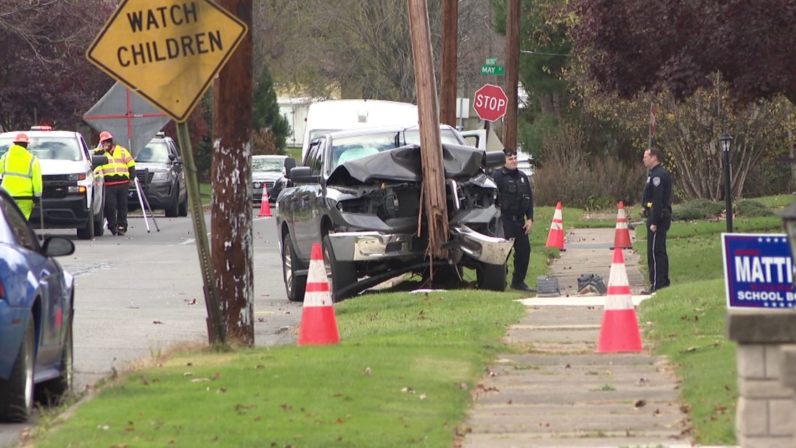 Power restored after crash in Moosic | wnep.com