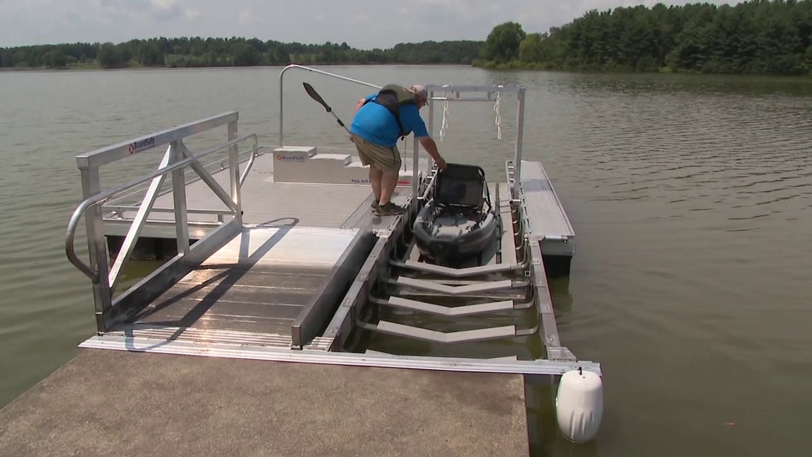 Adaptive kayak launch installed at Lake Chillisquaque | fox43.com