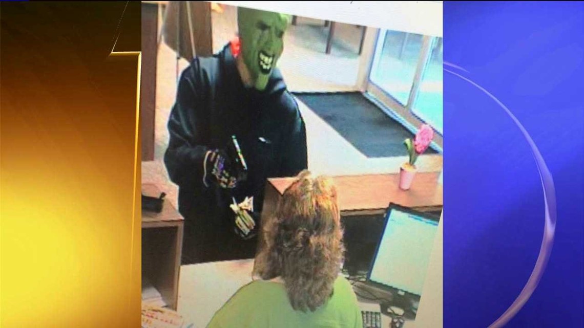 Man Wearing “The Mask” Robs Bank Teller At Gunpoint | wnep.com