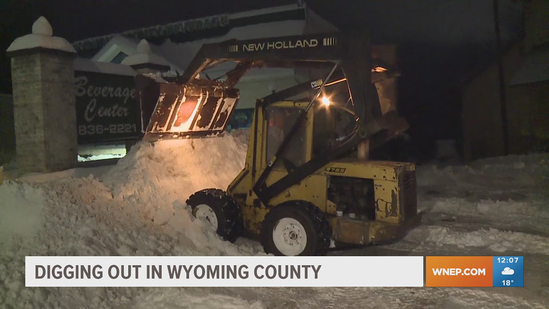 Digging out of the snow in Wyoming County | wnep.com