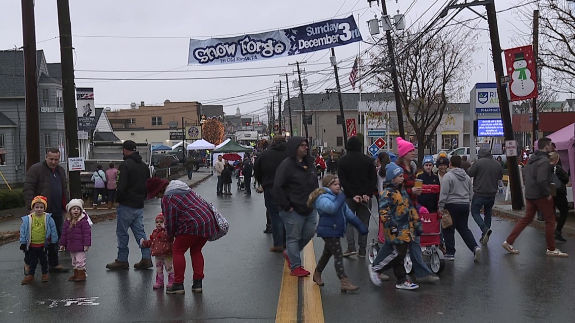 Old Forge transforms into 'Snow Forge' | wnep.com