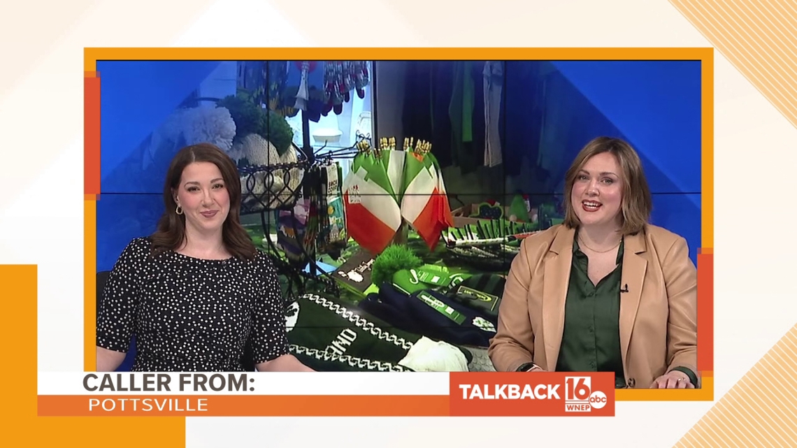 St. Patrick's Day shoutouts and anchor questions | Talkback 16 | wnep.com