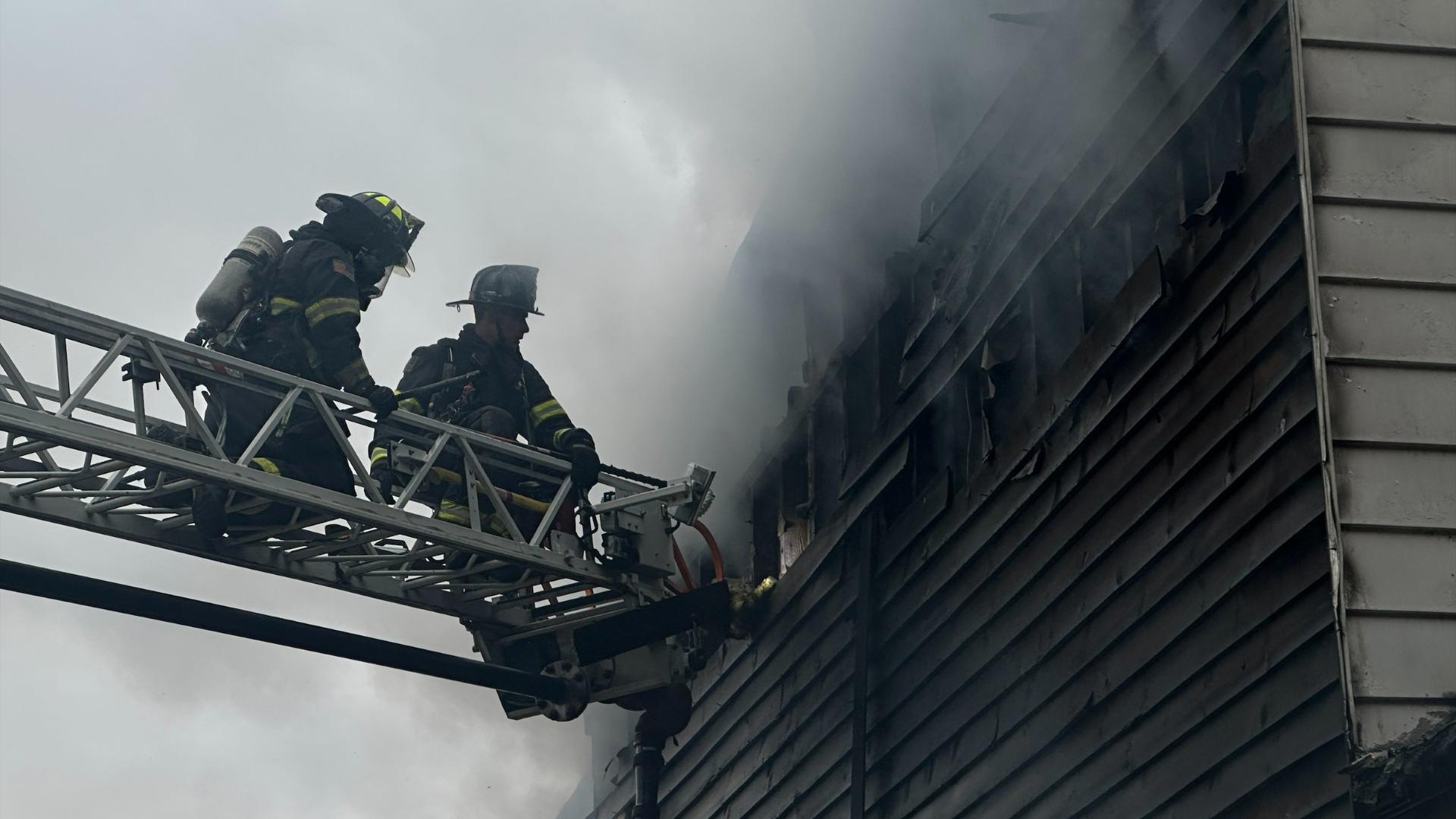 Fire damages row homes in Schuylkill County | wnep.com