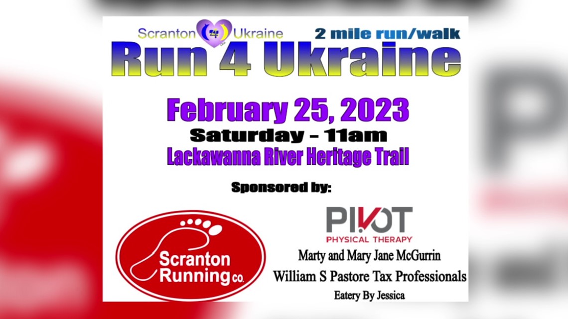 Scranton's 'Run 4 Ukraine' race fundraiser on Saturday | wnep.com