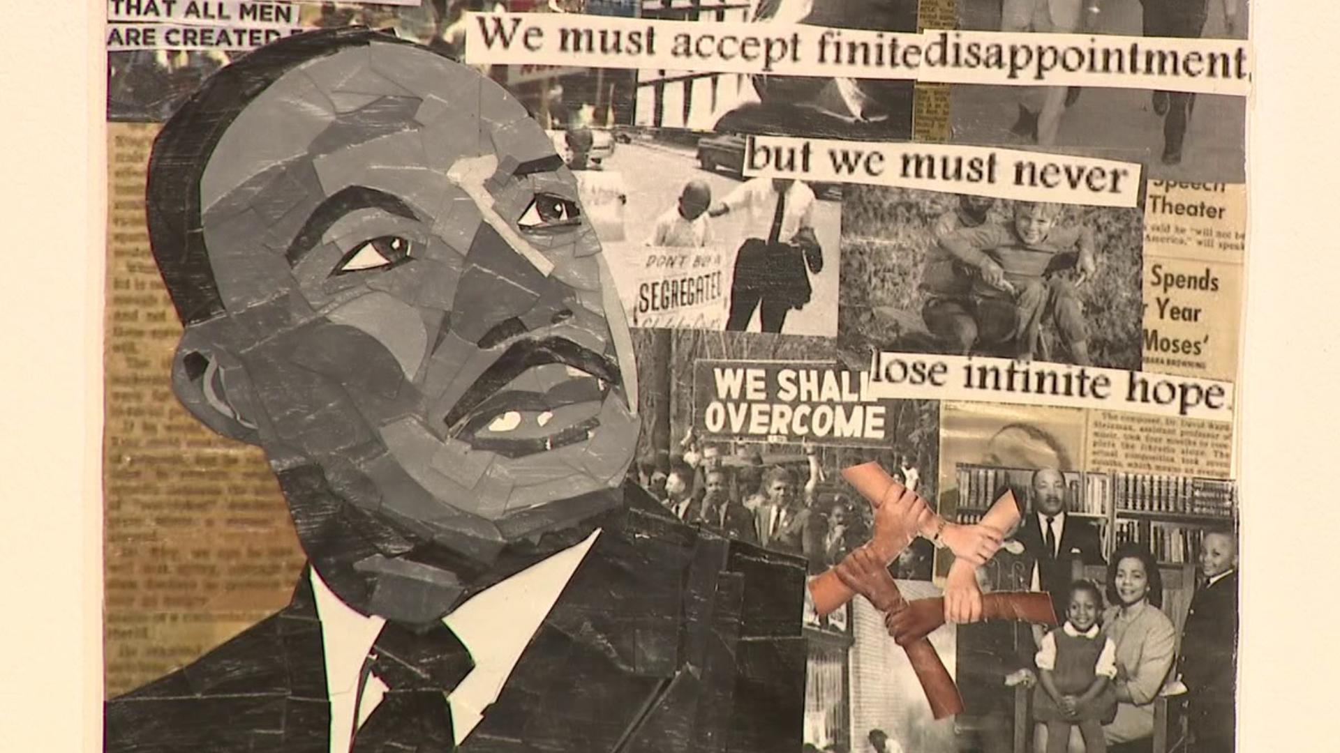 Honoring MLK through art at East Stroudsburg University | wnep.com