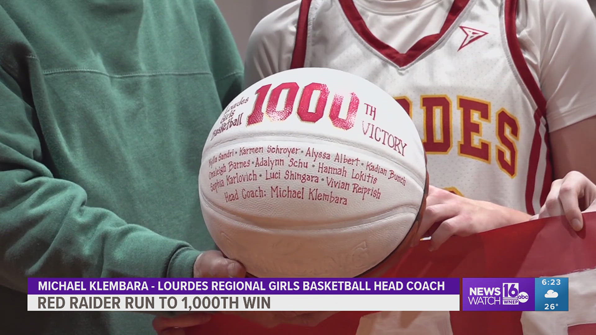 History on the Hardwood: Lourdes Regional Girls Reach 1000 Wins | wnep.com