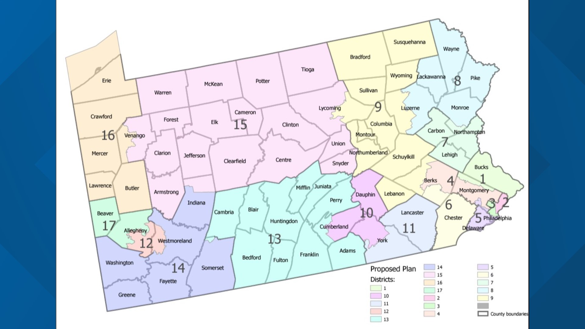 PA Supreme Court picks new congressional map | wnep.com