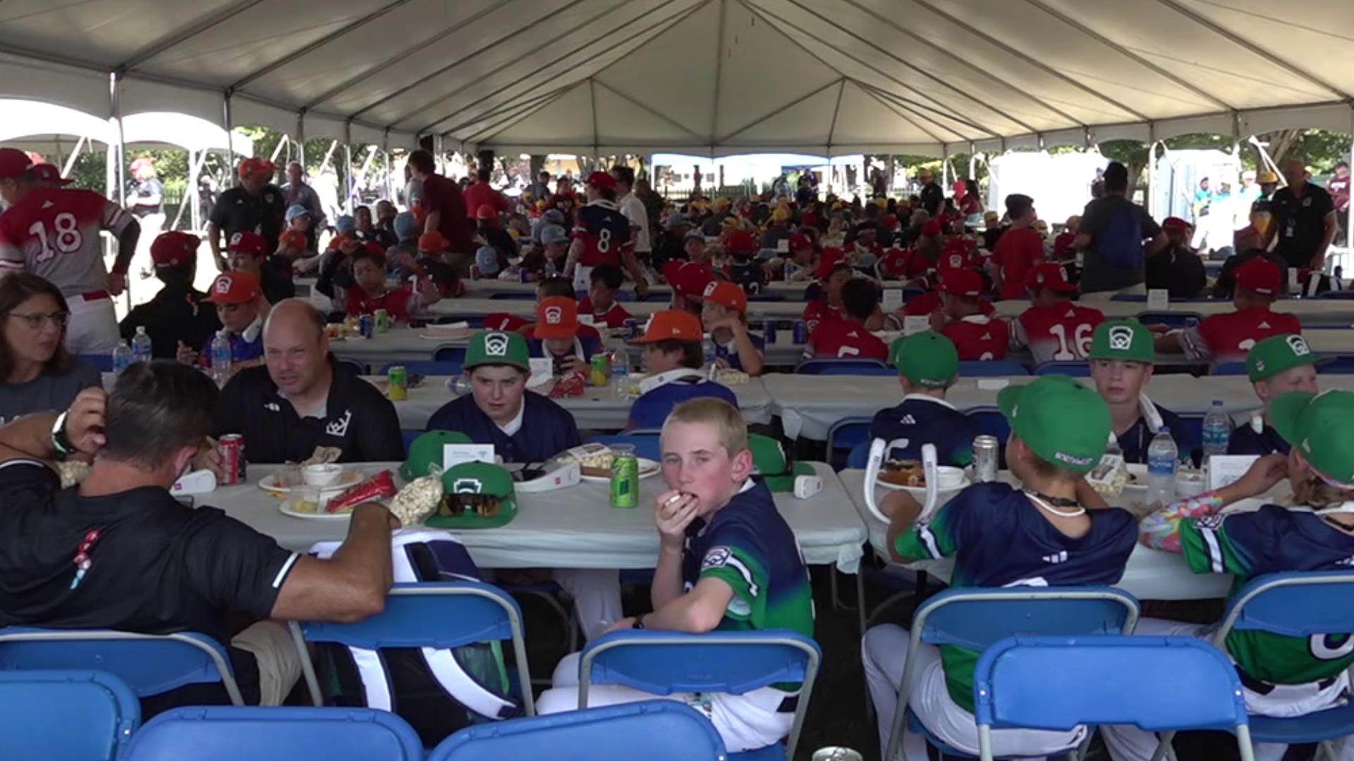 Little League teams unwind at Penn College picnic before Grand Slam ...