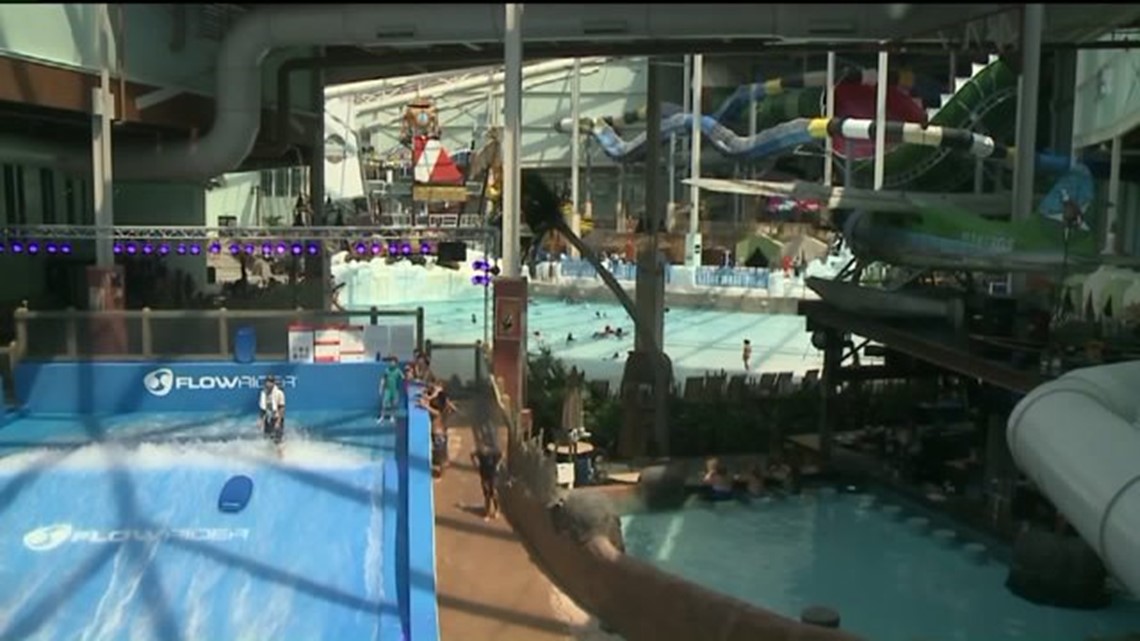 Indoor Waterpark Work Complete at Camelback | wnep.com