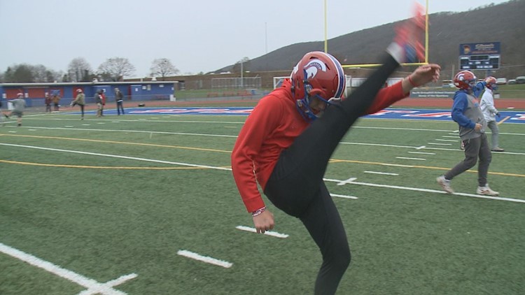 Gavin Mentzer Is An Inspiration As A Special Teams Player At North Schuylkill | wnep.com