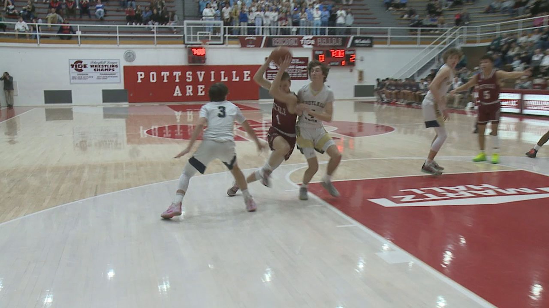 Pottsville Boys Beat Schuylkill Haven 59-49 at Martz Hall in Schuylkill ...