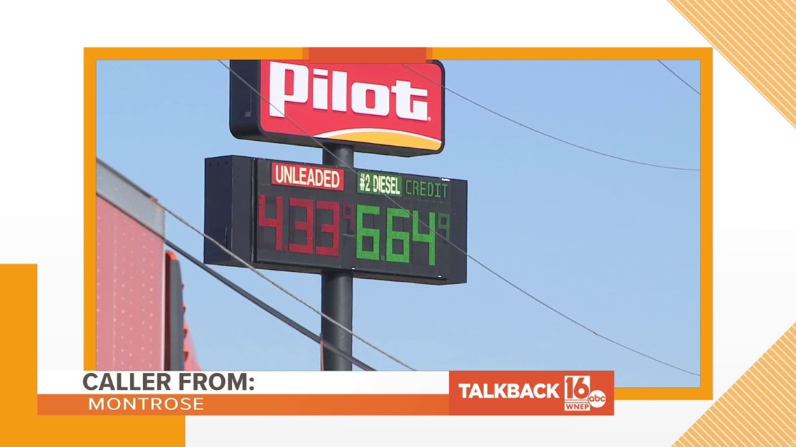 Talkback 16: Gas prices, turkeys, and the newsroom mascot | wnep.com