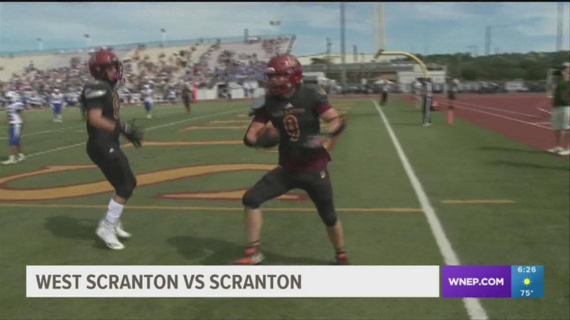 Scranton Tops West Scranton 39-20 in 2022 Bell Game | wnep.com