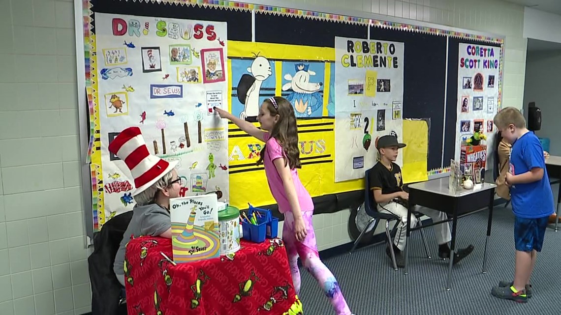 Pittston Area Intermediate Center's "Living Wax Museum" project | wnep.com