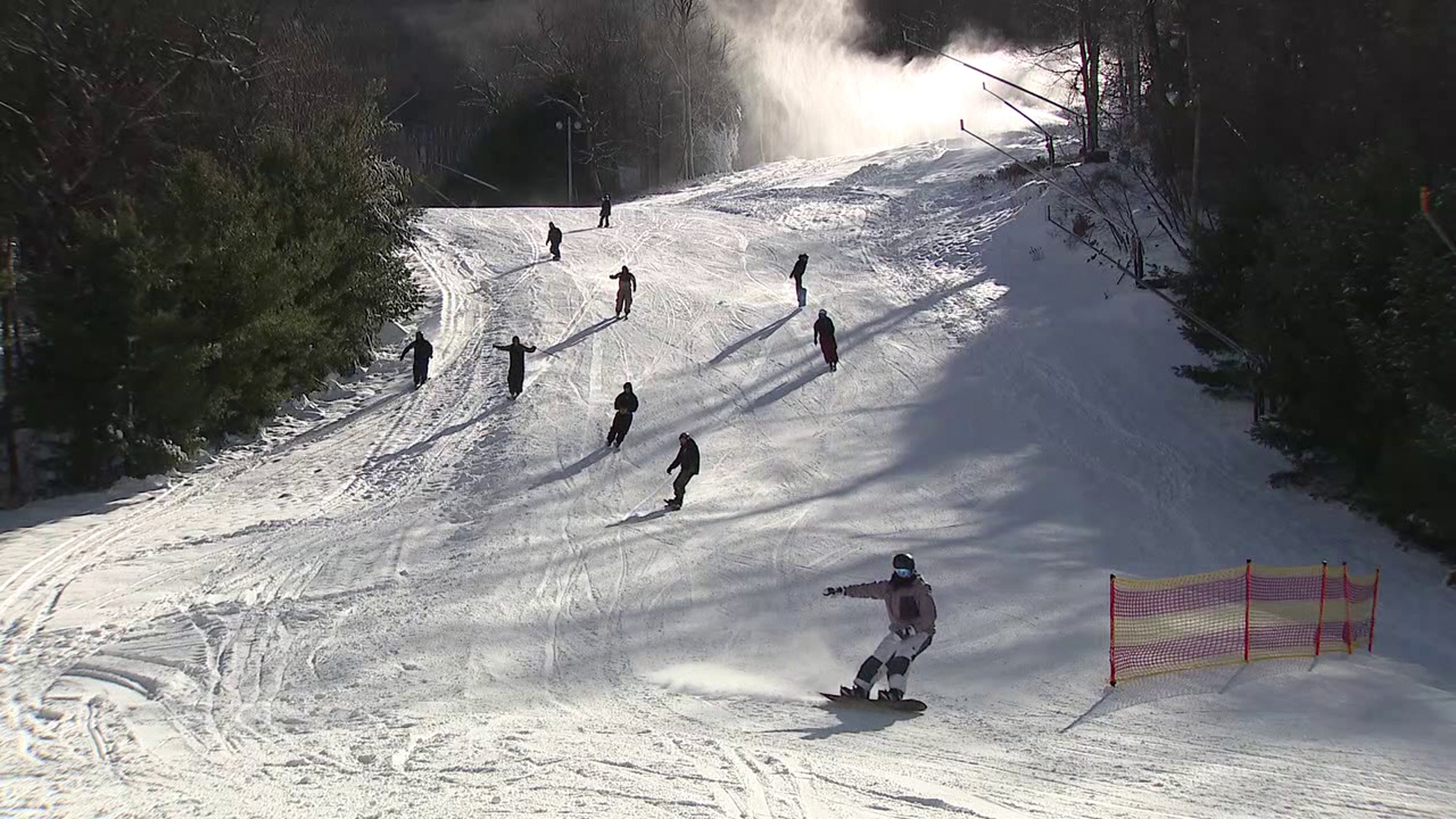 Skiers hit the slopes at Camelback Resort for opening day | wnep.com
