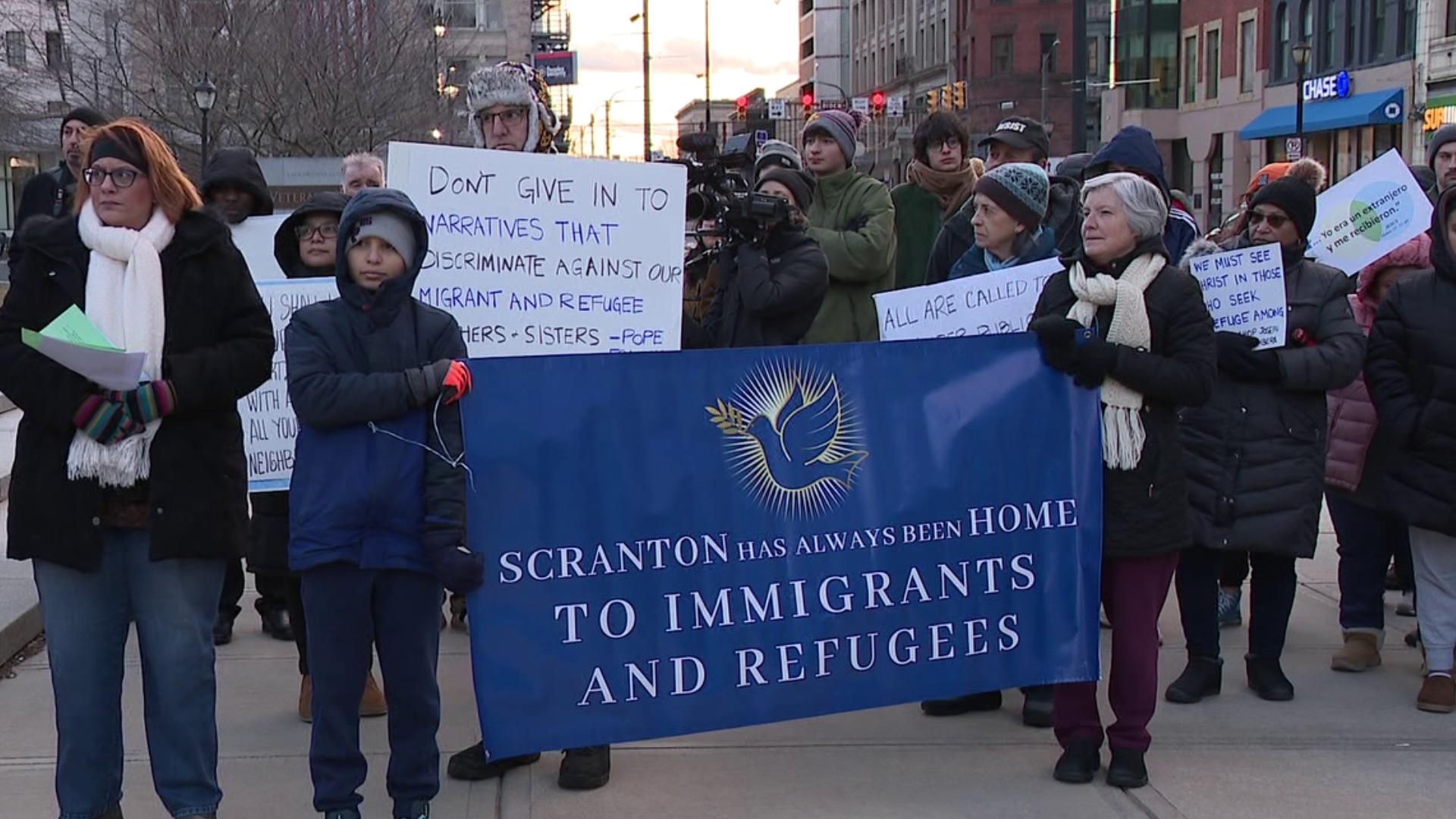 Vigil in Lackawanna Co. to show support and solidarity for immigrants ...
