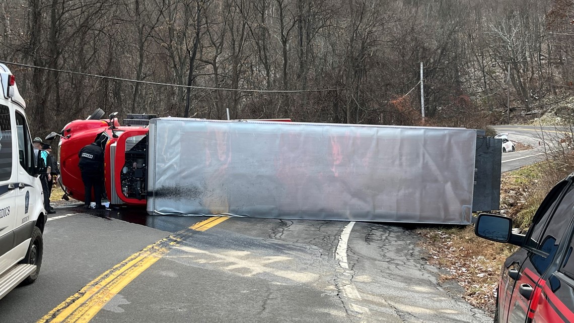 Laurel Run tractor-trailer crash | wnep.com