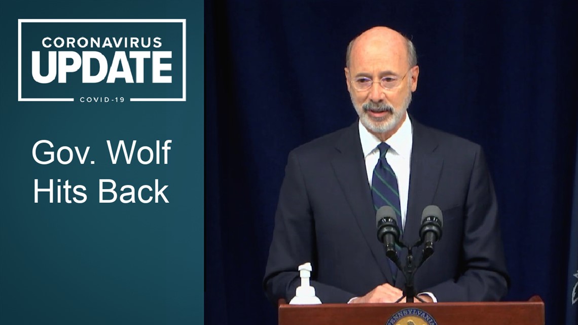 Gov. Wolf hits back after judge rules against virus restrictions | wnep.com