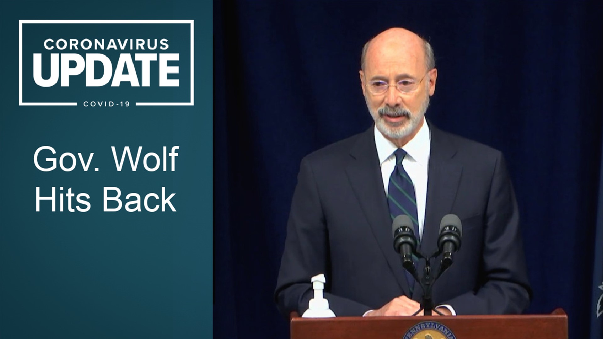 Gov. Wolf hits back after judge rules against virus restrictions | wnep.com