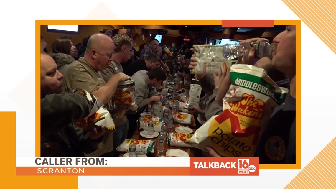 Calls about chips, Penn State, and eggnog | Talkback 16 | wnep.com