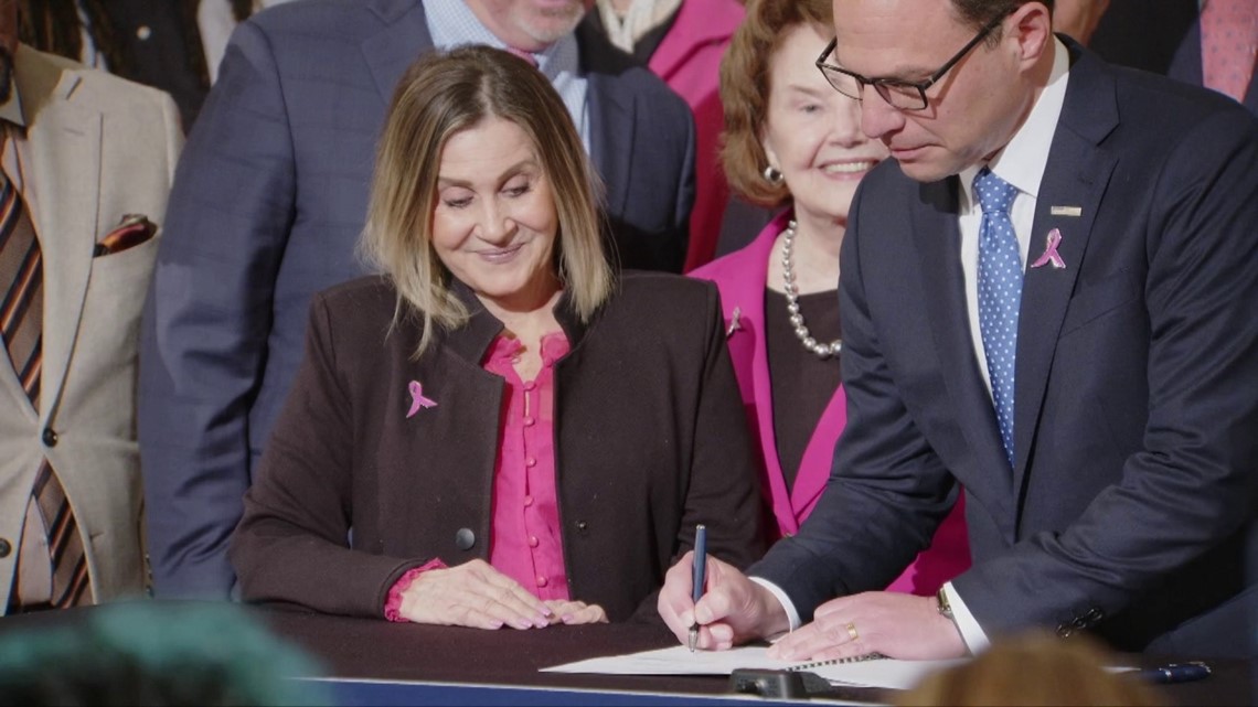 Gov. Shapiro signs new bipartisan bill to help with breast cancer ...