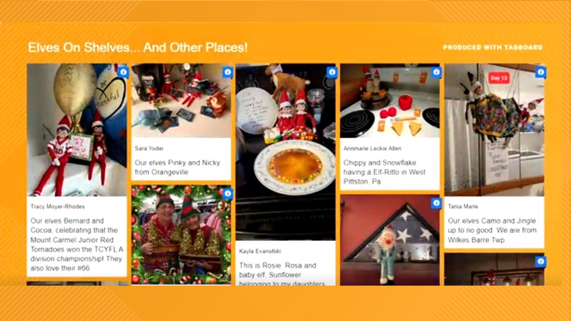 Here's a look at your 'Elf on the Shelf' snapshots | wnep.com