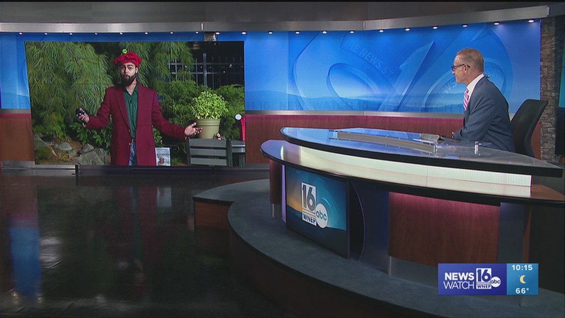 10PM Update: Jeremy dresses up to celebrate the Pittston Tomato Fest ...