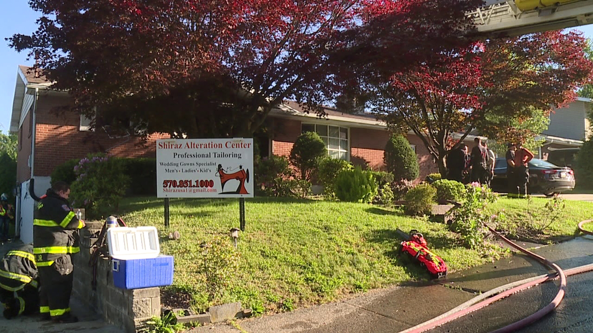 Local business steps up to help bride in need after fire damages ...