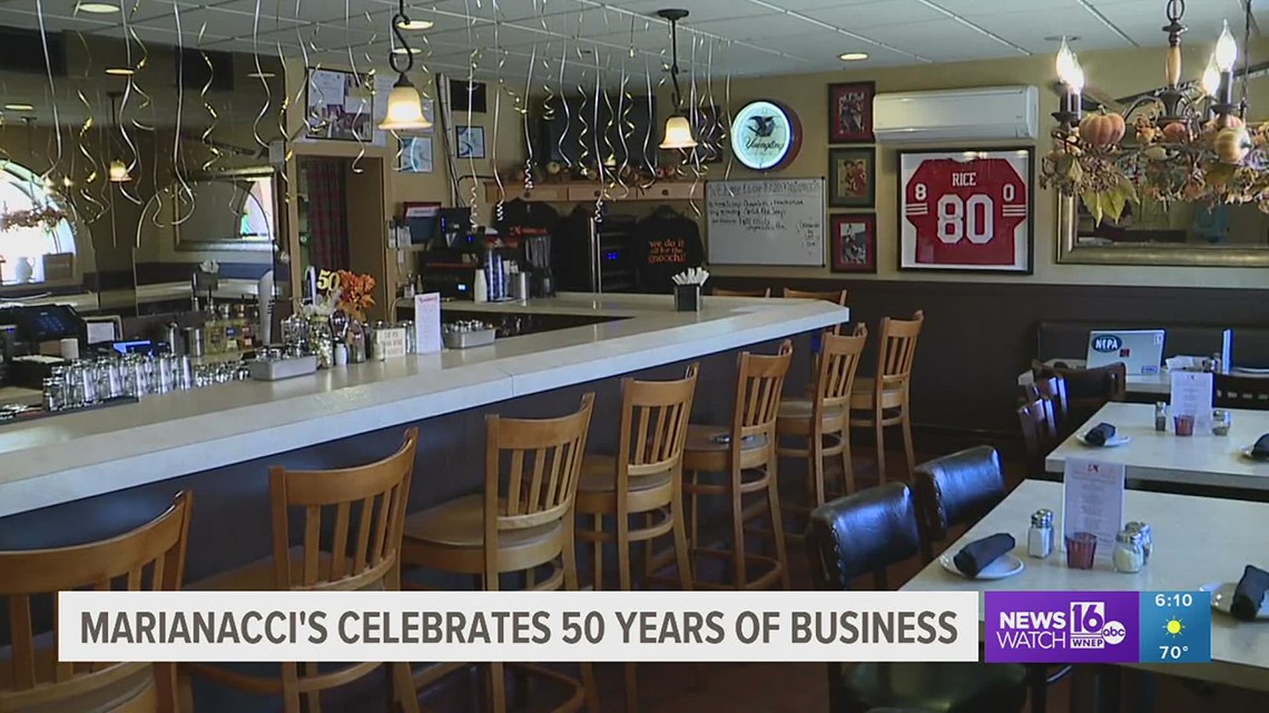 Marianacci's celebrates 50 years of family business | wnep.com