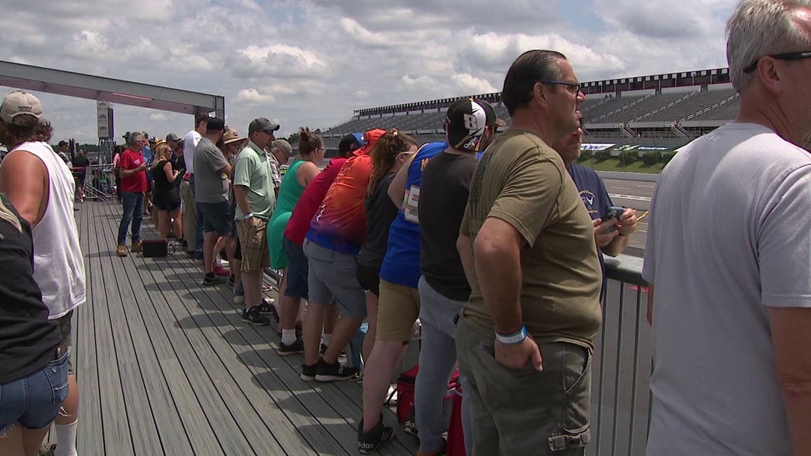 New paddock area thrills fans at Pocono Raceway in Monroe County | wnep.com