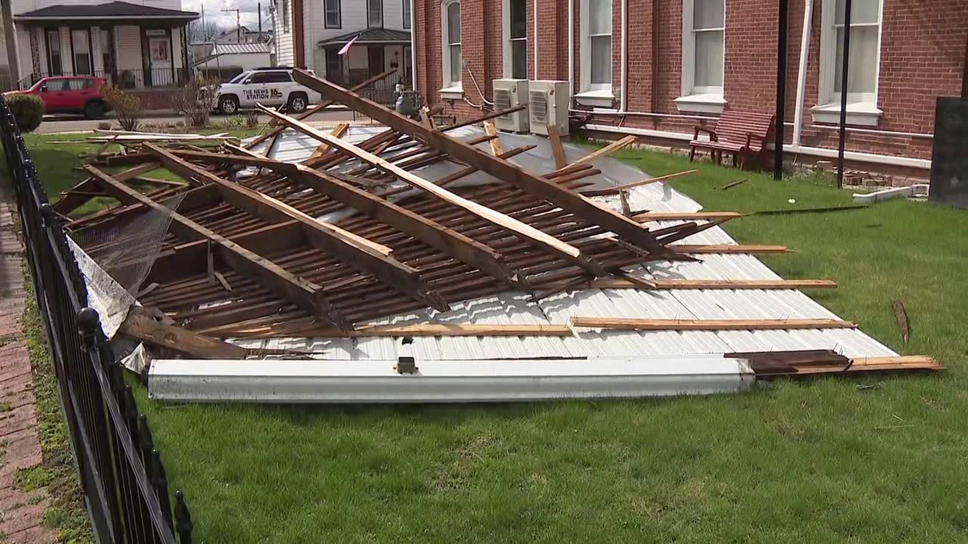 Kingdom Kidz's roof blows off during storm in Watsontown | wnep.com