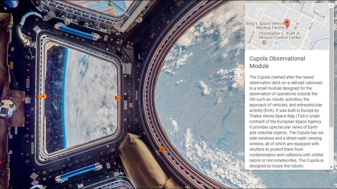 Google Street View Provides Virtual Tour of International Space Station ...