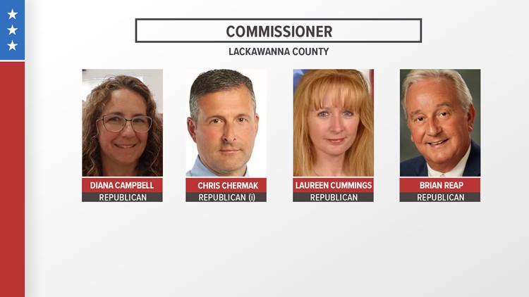 Lackawanna County Commissioner | Election results | wnep.com