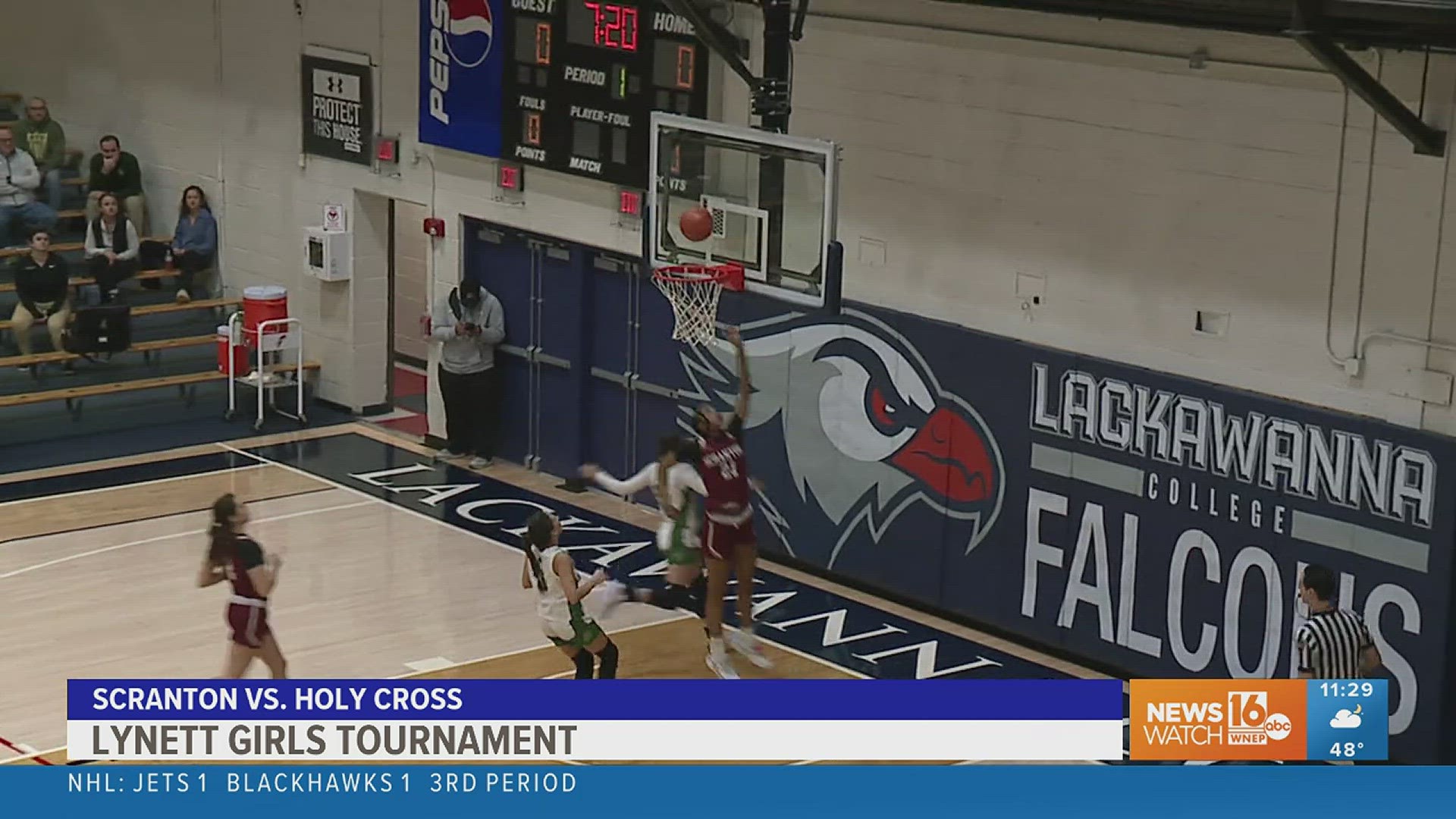 Lady Knights defeat Holy Cross in first round of the Lynett Girls ...