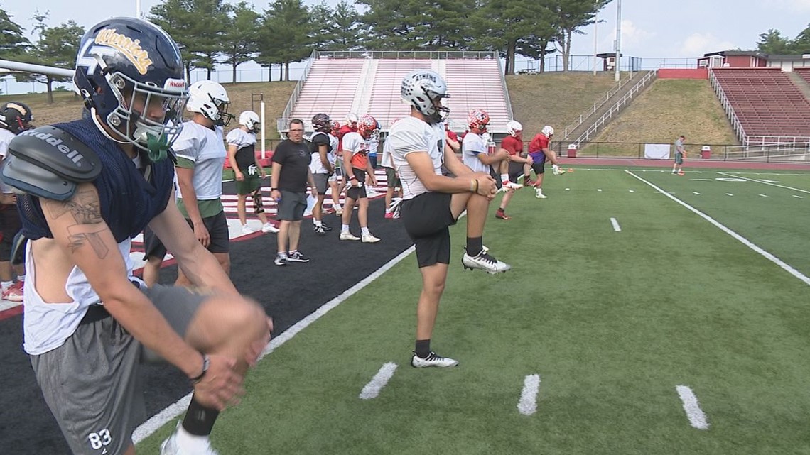 UPMC North Football Squad Practices For Upcoming District IV All-Star ...